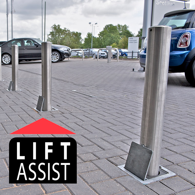 Security Bollards | Driveway Security Posts | Rhino Security